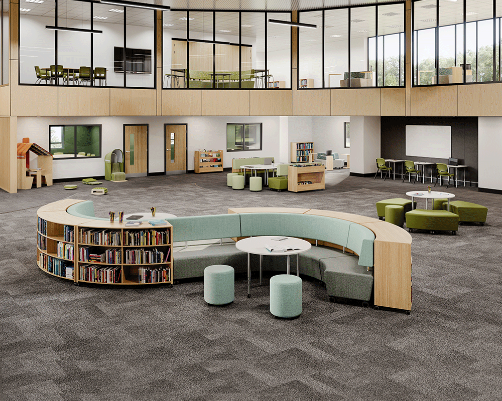 Library & Breakout Space Furniture for Schools & Universities | Sebel Furniture